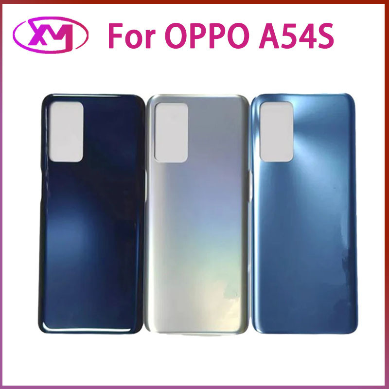 ฝาครอบแบตเตอรี่สําหรับ OPPO A54S CPH2273 แบตเตอรี่ปกหลังซ่อมพลาสติก ...