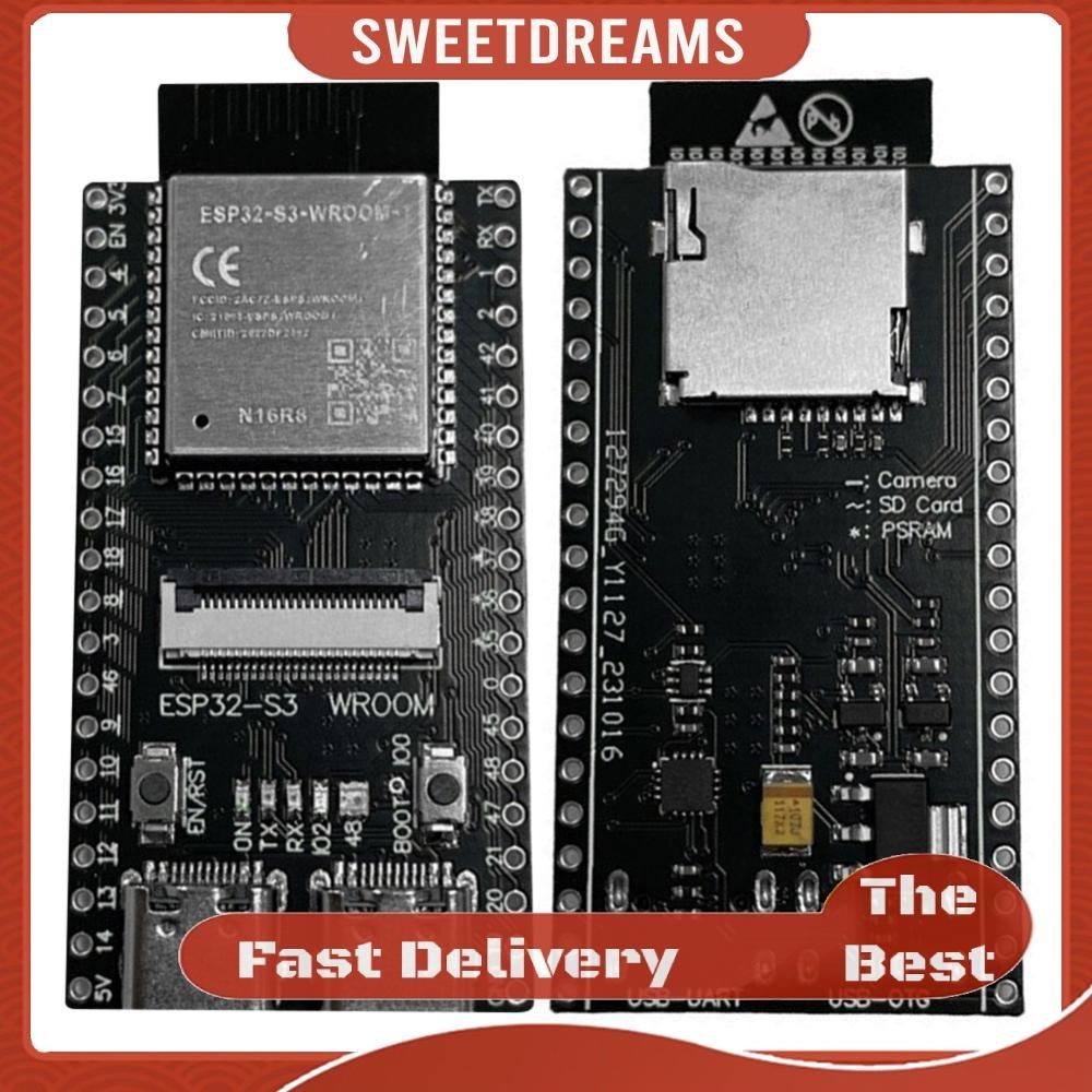 Esp32 S3 Wroom Cam บอร์ดพัฒนา Wifi Bt โมดูลพร้อมกล้อง Ov2640 Shopee