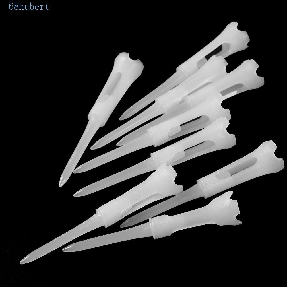 Hubert Golf Tees พลาสติก 10 ชิ้น/ล็อตอุปกรณ์กอล์ฟ Low Resistance ...