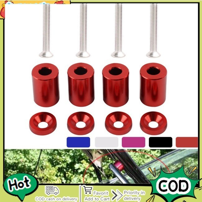 2024 ใหม่! Hood Spacer Riser, อลูมิเนียมรถเครื่องยนต์ Hood Ventilation ...