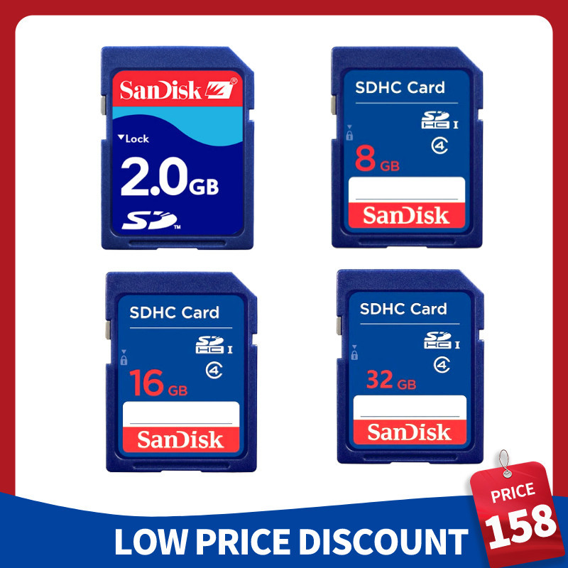Blue Crown👑 📷Original 2G SD card 8G 16G 32G high speed memory card 2G ...
