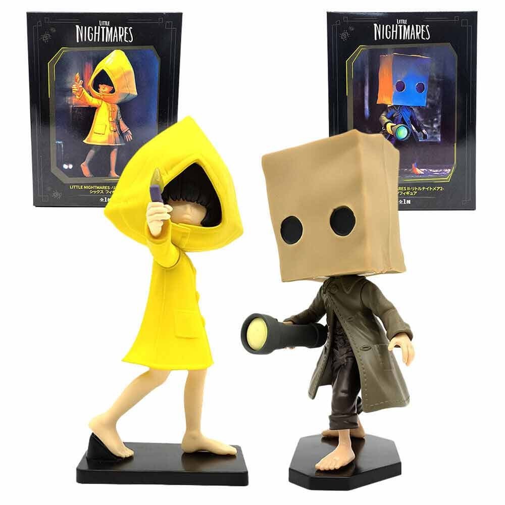Little Nightmares Six Yellow Raincoat Mono 6.69'' Figure Cartoon Model ...