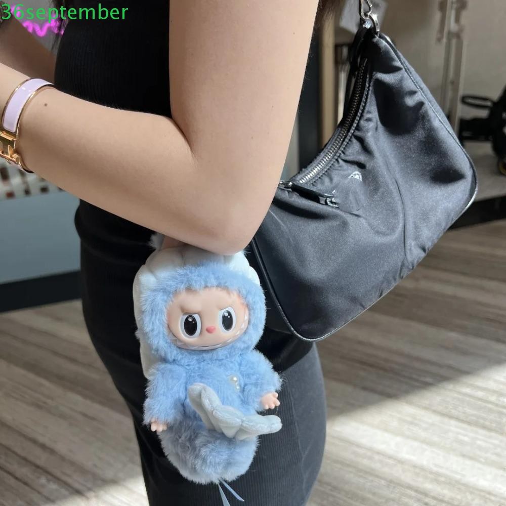 Spepember Merlion Mermaid Labubu Doll, Singapore Limited Anti-lost ...