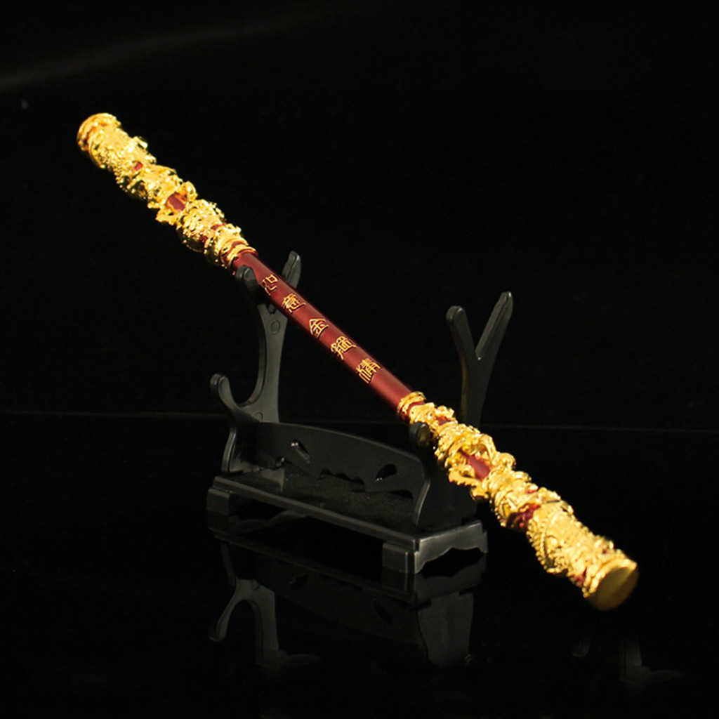 1pc 22 ซม.Ruyi Jingu Stick รุ่นสีแดงทองทองแดงสี Sticks Black Myth ...