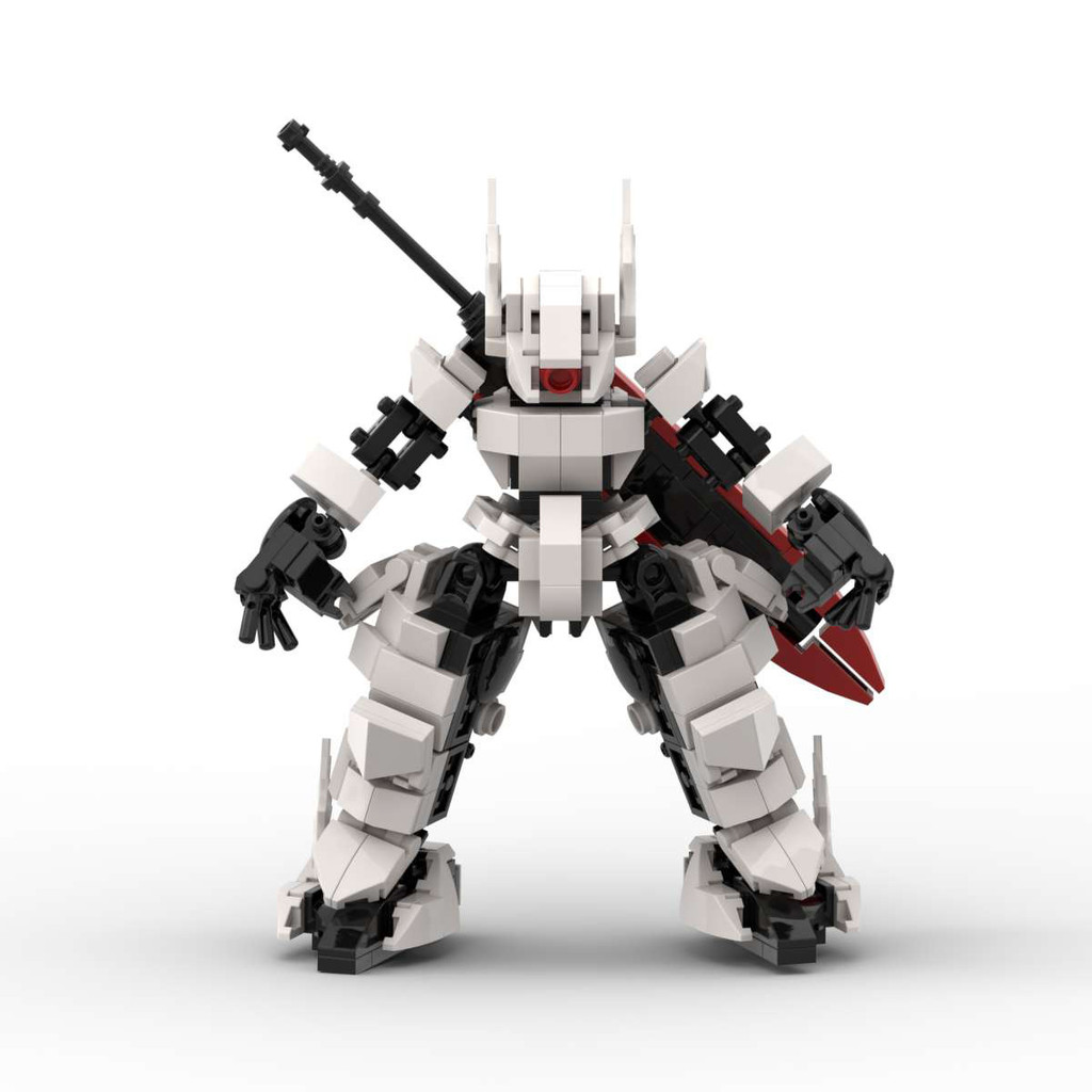 Moc กันดั้มหุ่นยนต์บล็อก DIY Mech Building Set Creator ของเล่นเด็ก ...