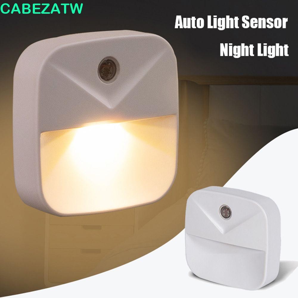 CABEZATW Night Light Warm White Smart Light Sensor ห้องนอนเด็กประหยัดพลังงานโคมไฟข้างเตียง ...