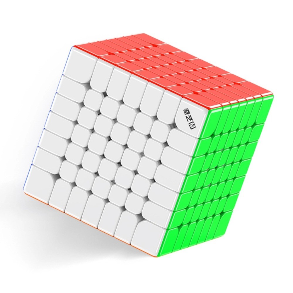 QiYi Magnetic 7x7 Speed Cube Warrior 7x7x7 Magic Cube 62.5 มม.เคลือบ UV ...