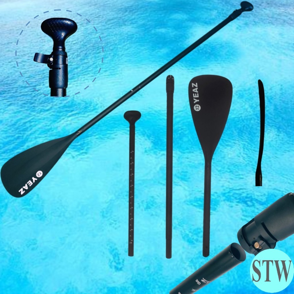 SUP Paddle - 3 Piece Paddle Board Paddle - Adjustable Stand-up Paddles ...