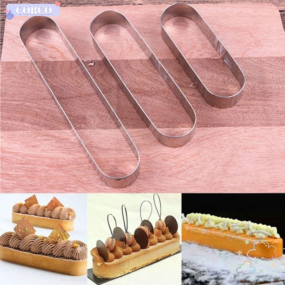 CORCO แม่พิมพ์เค้ก Tiramisu ห้องครัวรูปไข่ยาว | Shopee Thailand
