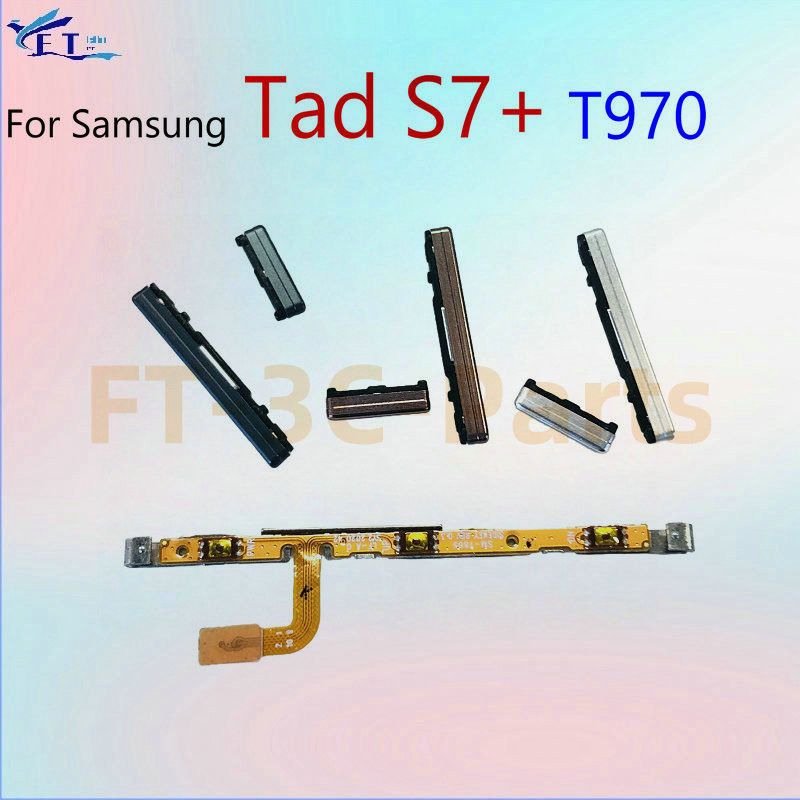 สําหรับ Samsung Tas S7+ T970 เปิดสวิตช์ปุ่มปรับระดับเสียง flex ...