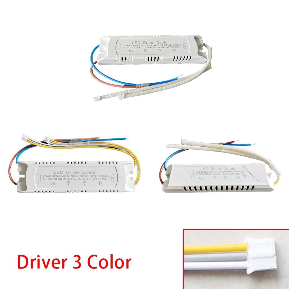 เบสเธอ1 ️อะแดปเตอร์ LED Driver 3 สีสําหรับไฟ LED เปลี่ยนหม้อแปลงแบบไม่ ...