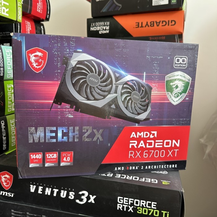 Rx 6700 XT / RX6700XT 12GB GDDR6 VGA BOX | Shopee Thailand