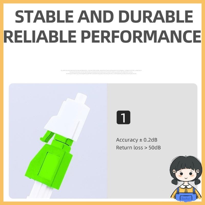 บางประสิทธิภาพสูง LC APC Plug-In Typ Attenuator 1DB 3DB 5DB 7DB 10DB Single-Mode Fixed Fiber ...