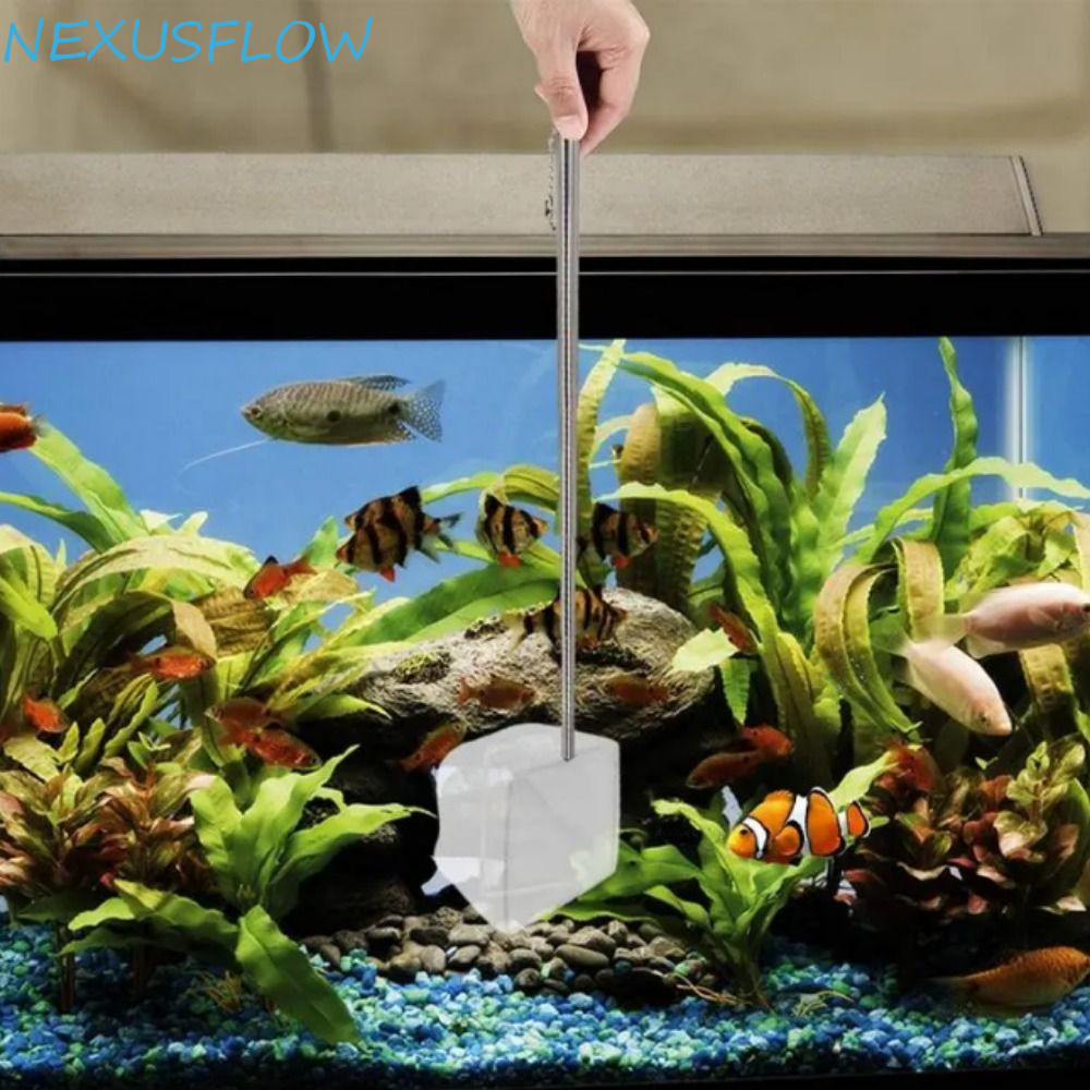 Nexusflow ปลาทองสุทธิ, Telescopic Long Handle Fish Tank Fish Nets ...