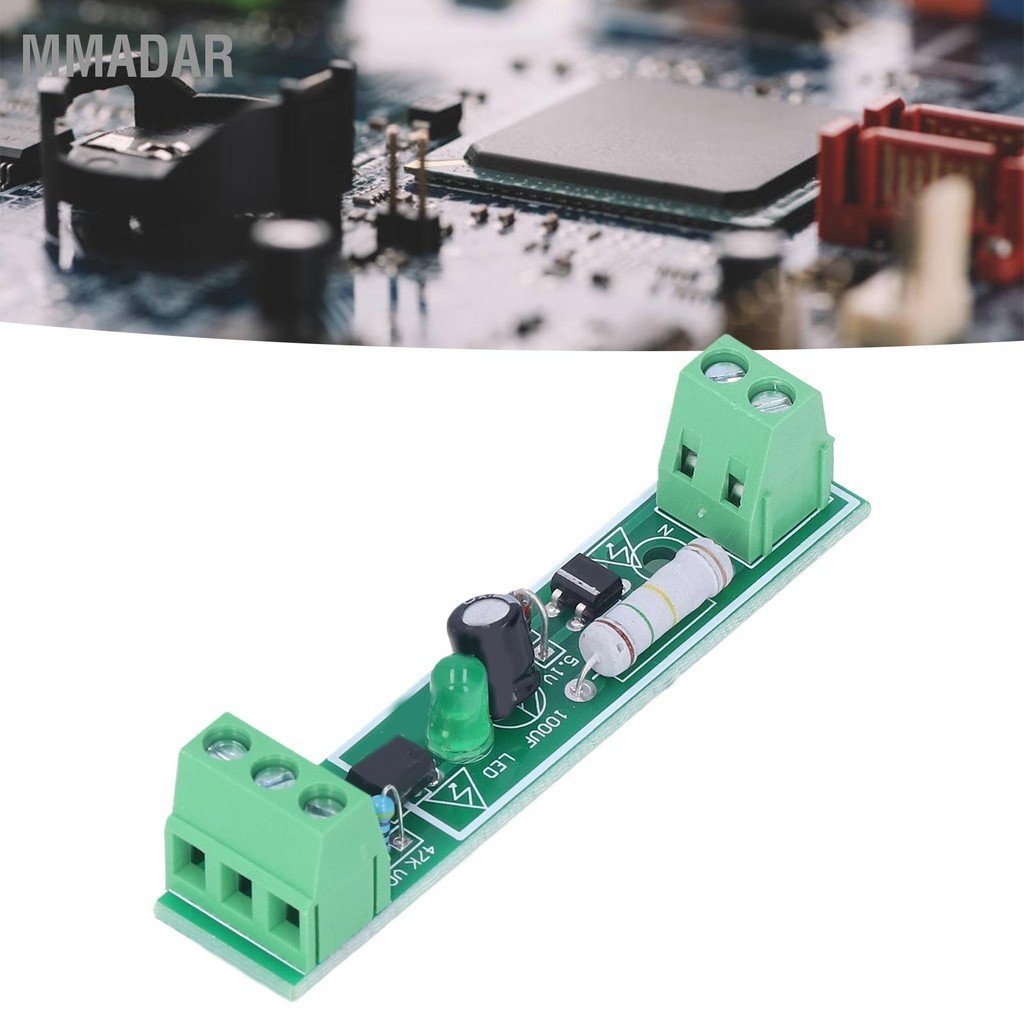 MMADAR Opto Isolator Module 1 Channel Optocoupler Isolation Board การตรวจจับแรงดันไฟฟ้าสำหรับ ...