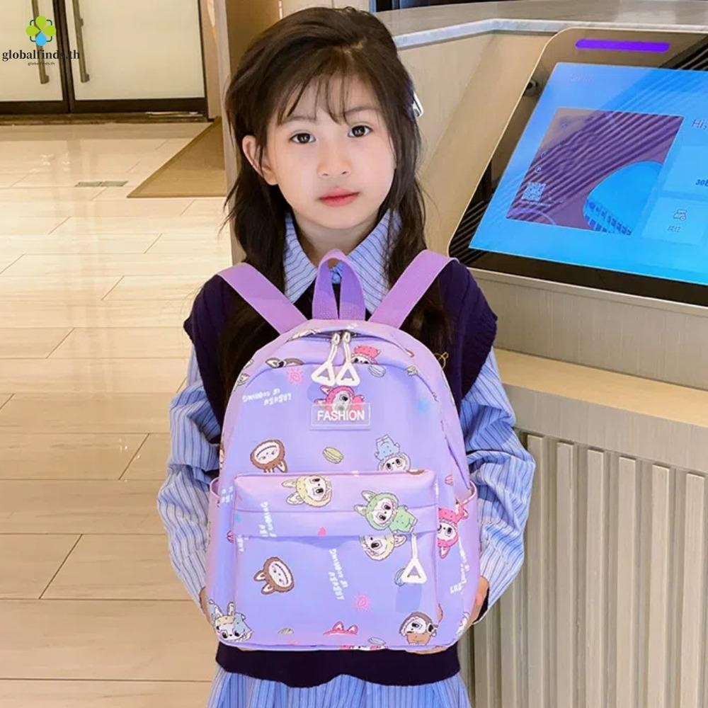 Lfids Labubu Backpack, Nylon Full Color Labubu Daypack, School Bag ...