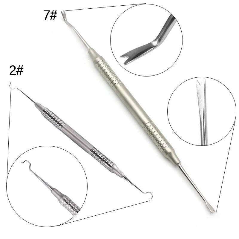 ทันตกรรมยาง Ligature Tie Placer เครื่องมือ Twirl-on โมดูล Arch Wire ...