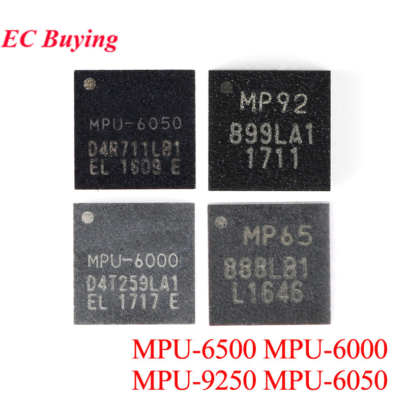 Mpu-6050 MPU6050 MPU-6000 MPU6000 MPU-6500 MPU6500 MPU9250 MPU-9250 QFN ...