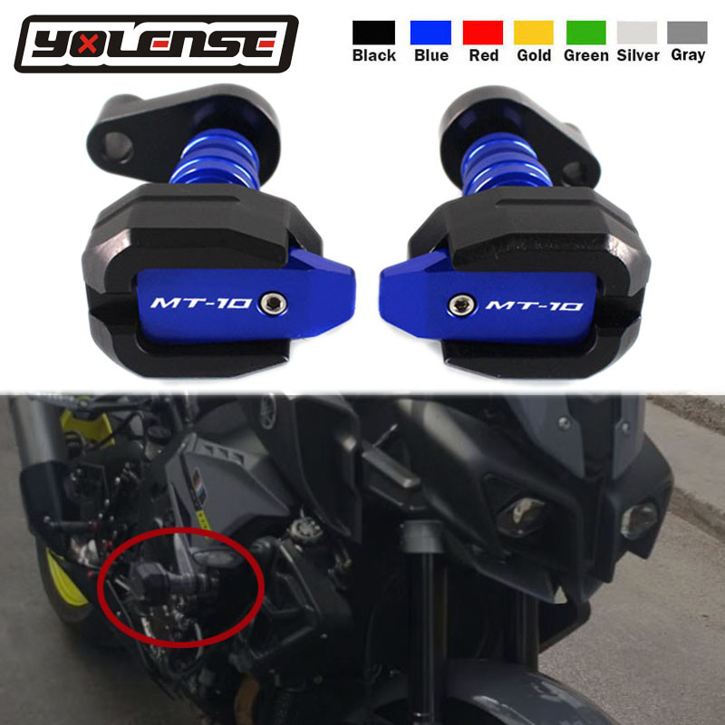 สําหรับ YAMAHA MT-10 MT10 MT 10 FZ-10 FZ10 FZ 10 รถจักรยานยนต์ Falling ...
