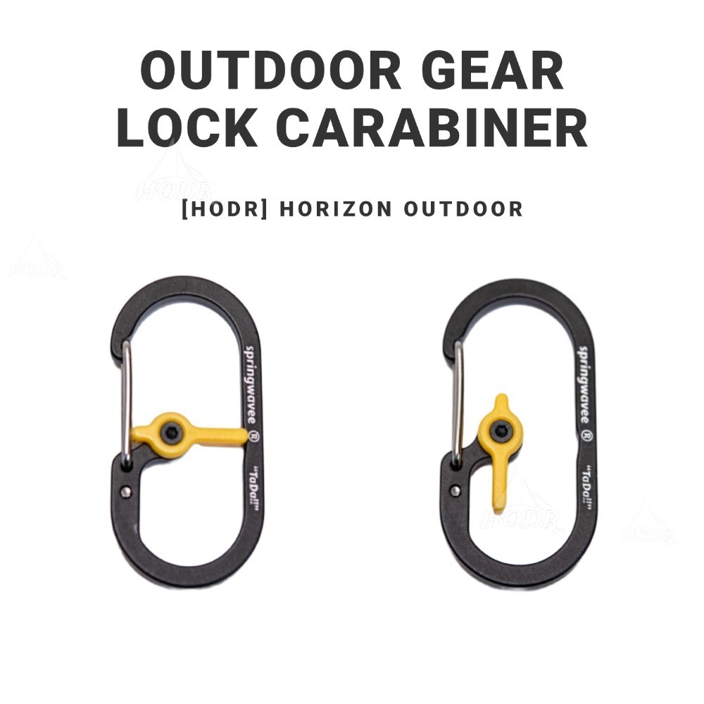 [HODR] Outdoor Camping Carabiner 4g Lightweight & Secure 0-Shape ...