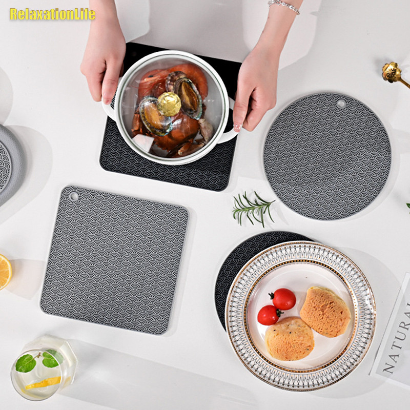 [RelaxationLife] ซิลิโคน Induction Cooktop Mat ทนไฟ Induction Baking ...