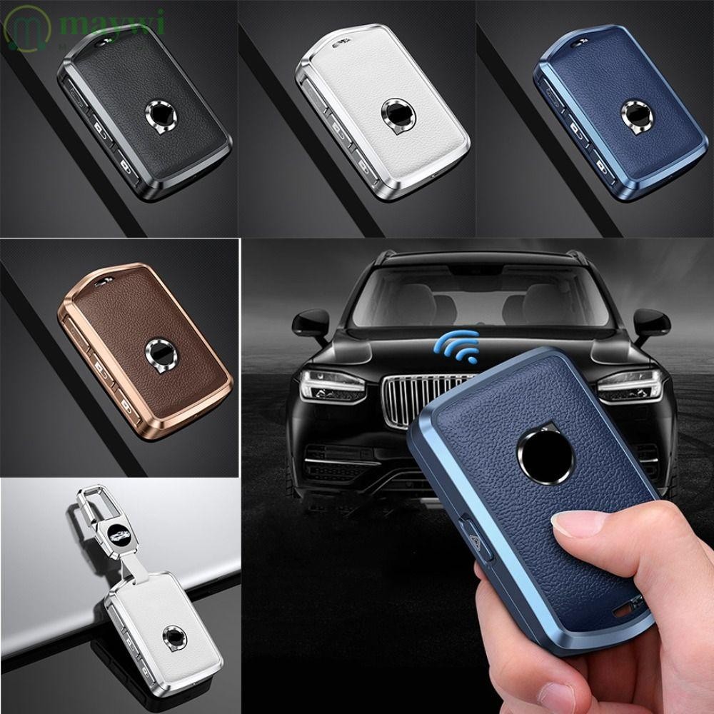 Maywi กุญแจรถ, ป้องกัน Key Chain Key Cover, Key Protector โลหะผู้ถือ ...