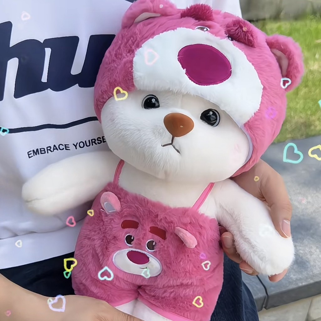 Lily Bear Doll เปลี่ยนตุ๊กตาหมีน้อย diy ของเล่นตุ๊กตาสุดน่ารัก ins ...
