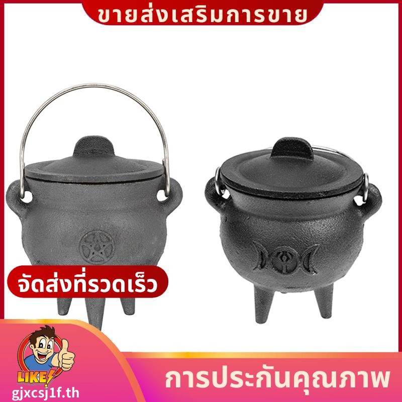 Mini Metal Cauldron,Black Buckets with Handle for Kids Halloween Candy ...