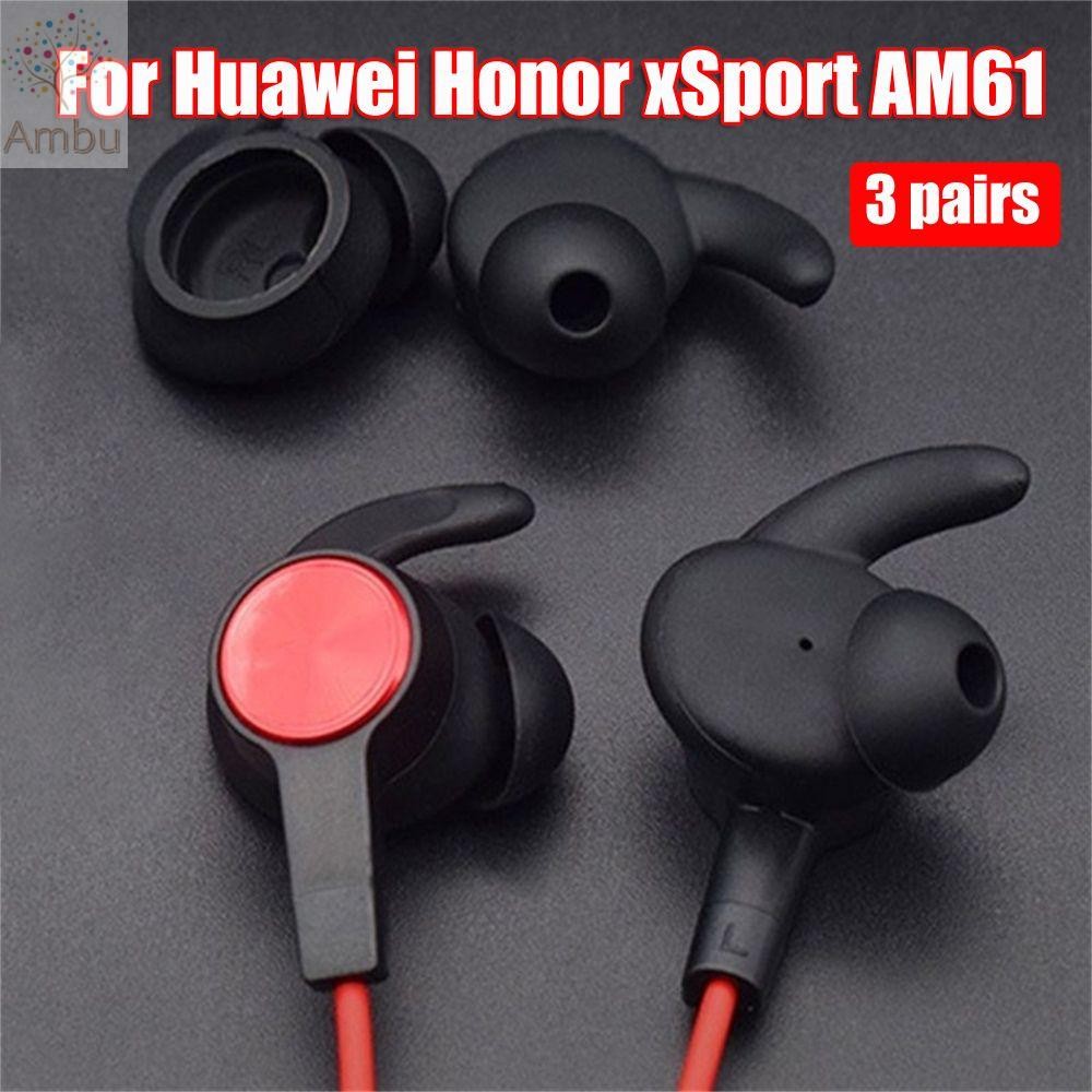 Ambu 3 คู่ Eartips ชุดหูฟังบลูทูธชนิดใส่ในหูหูฟังเคล็ดลับสําหรับ Huawei Honor xSport AM61 ...