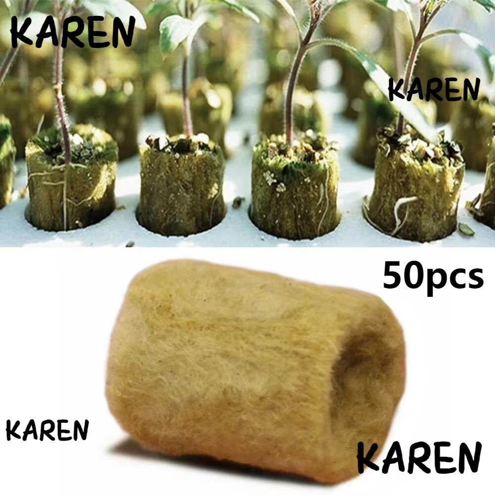 Karen 50ชิ้นต้นกล้าเติบโตปลั๊ก,เริ่มต้นหลุมเดียวต้นกล้าบล็อก,คุณภาพ ...