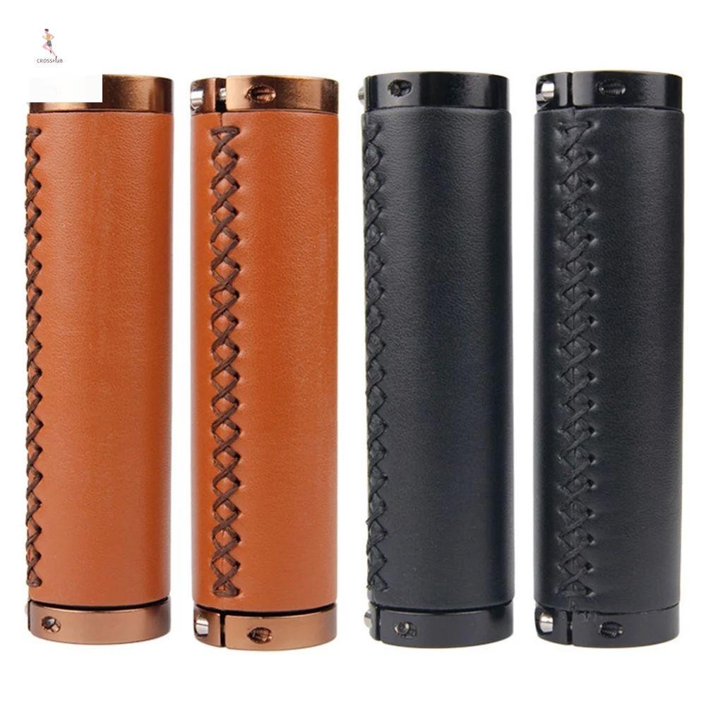 Cross Bike Retro Grips Vintage MTB Cuffs ล็อคบาร์ End MTB Handlebar ฝา ...