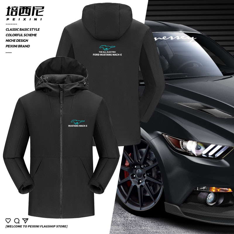 Mustang Ford Shelby MUSTANG แข่งรถ High-End Custom เสื้อผ้า Hooded ...
