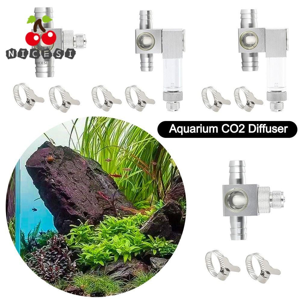 NICESI Aquarium CO2 Diffuser, Professional Aquarium อุปกรณ์ Aquarium CO2 Atomizer,อุปกรณ์เสริม ...