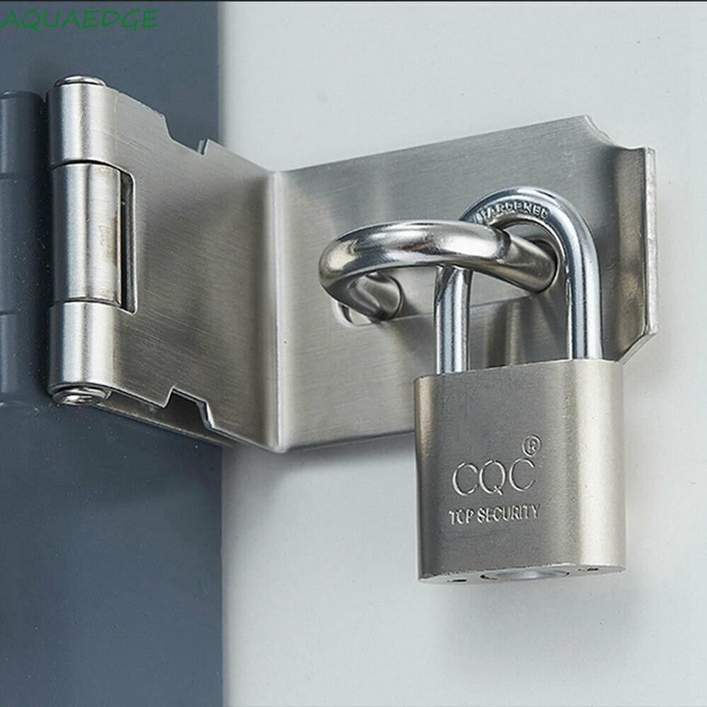 AQUAEDGE Hasp Gym Locker Anti-theft 90 องศาตู้ความปลอดภัยฮาร์ดแวร์ Home ...