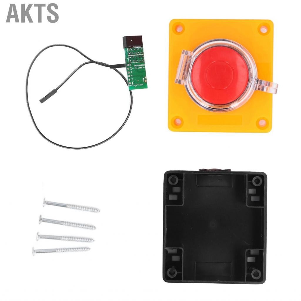 AKTS สวิตช์ปุ่มเปิด/ปิดคอมพิวเตอร์ภายนอกแบบไร้สาย สวิตช์เปิด/ปิดเครื่อง ...