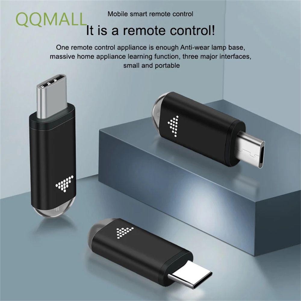 รีโมต QQMALL Universal TV Remote Control Micro -USB Smart IR Adapter ...