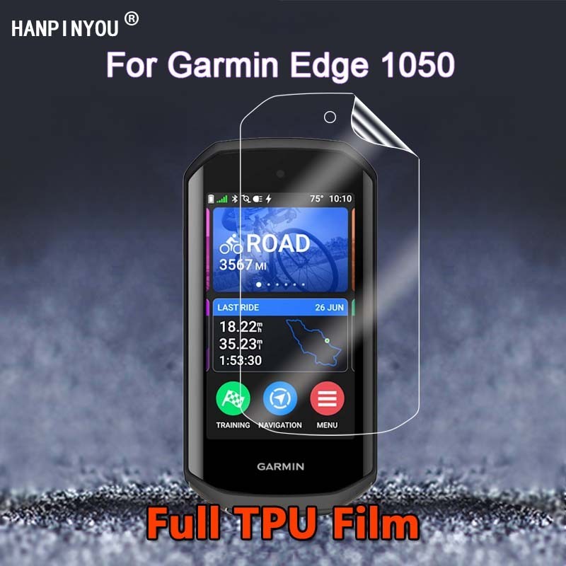 สําหรับ Garmin Edge 1050 จักรยานคอมพิวเตอร์ Ultra Clear Slim Repairable ...