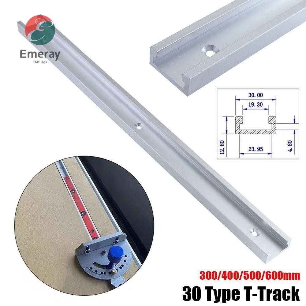 Emeray 1 ชิ้น T-Slot Track, 300-600 มิลลิเมตร T Slider Fixture Slot ...