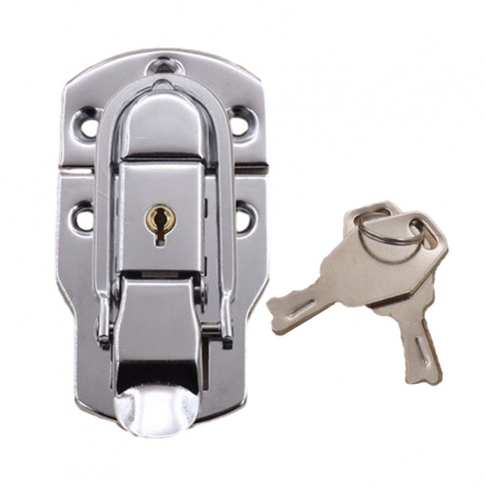 Latch Hasp Lock Latch Hasp Suiter Locker แอพพลิเคชั่นอเนกประสงค์ 2 คีย์ ...