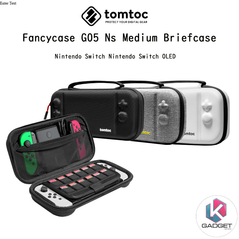 Tomtoc Fancycase G05 Ns Meidium Briefcase กระเป๋ากันกระแทกเกรดพรีเมี่ยม สำหรับ Nintendo Switch ...