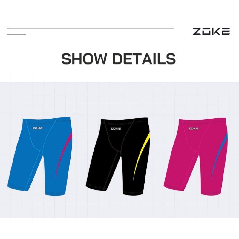⚡ในสต็อกในสต็อก⚡ Zoke Boys Jammer กางเกงว่ายน้ํา trunk Athletic ...