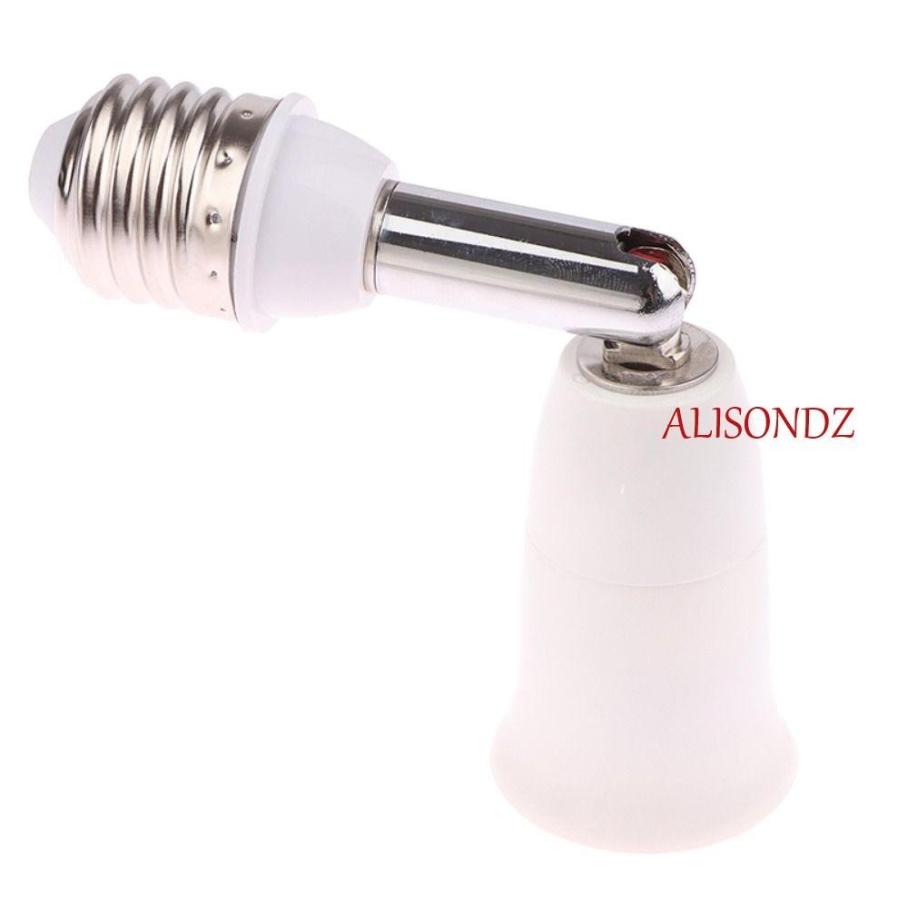 Alisondz E27 Light Socket Extender, อะแดปเตอร์หลอดไฟพร้อมท่อขยาย E27 ผู้ถือโคมไฟ Converter, ปรับ ...