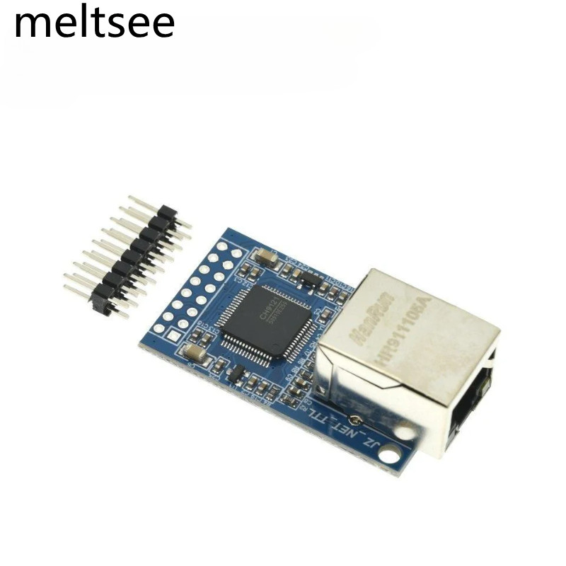 Ch9121 UART Serial Port to Ethernet Network Module TTL Transmission Module อุตสาหกรรม ...