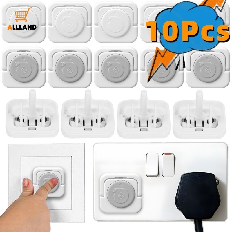 10 ชิ้น American Standard Baby Safety Socket Outlet Plug Protection ...