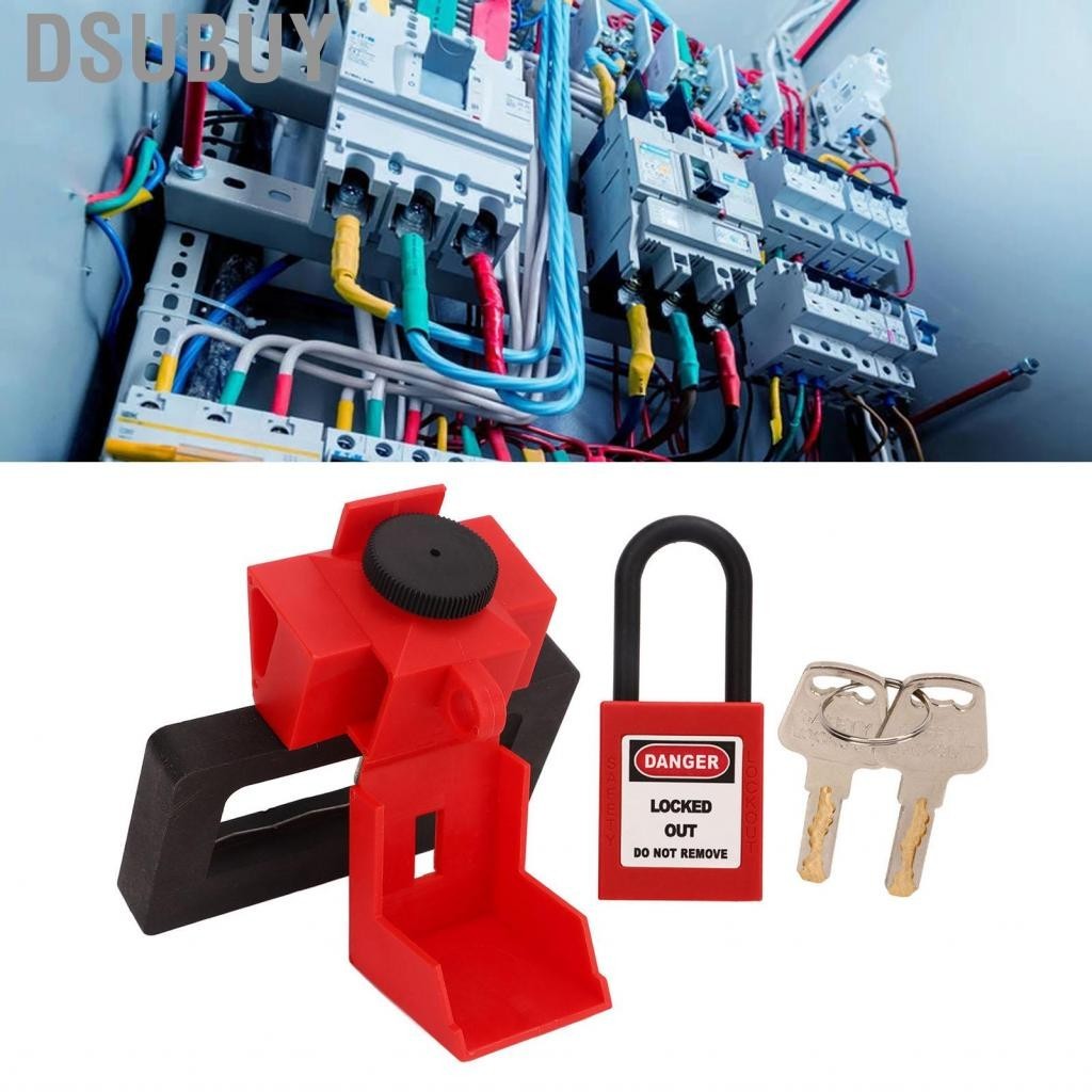 Dsubuy Clamp On Breaker Lockout Safety Padlock Kit ชุดล็อคแท็กทนความ ...