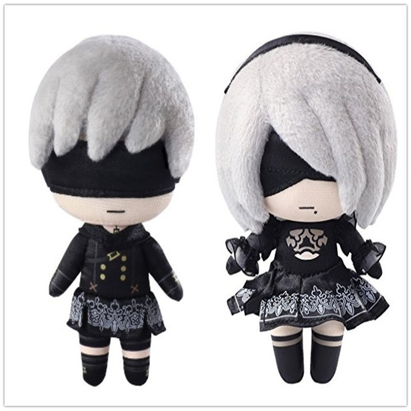 Nier automata 2B Plush Toy Nier: automata Game Cartoon Doll | Shopee ...
