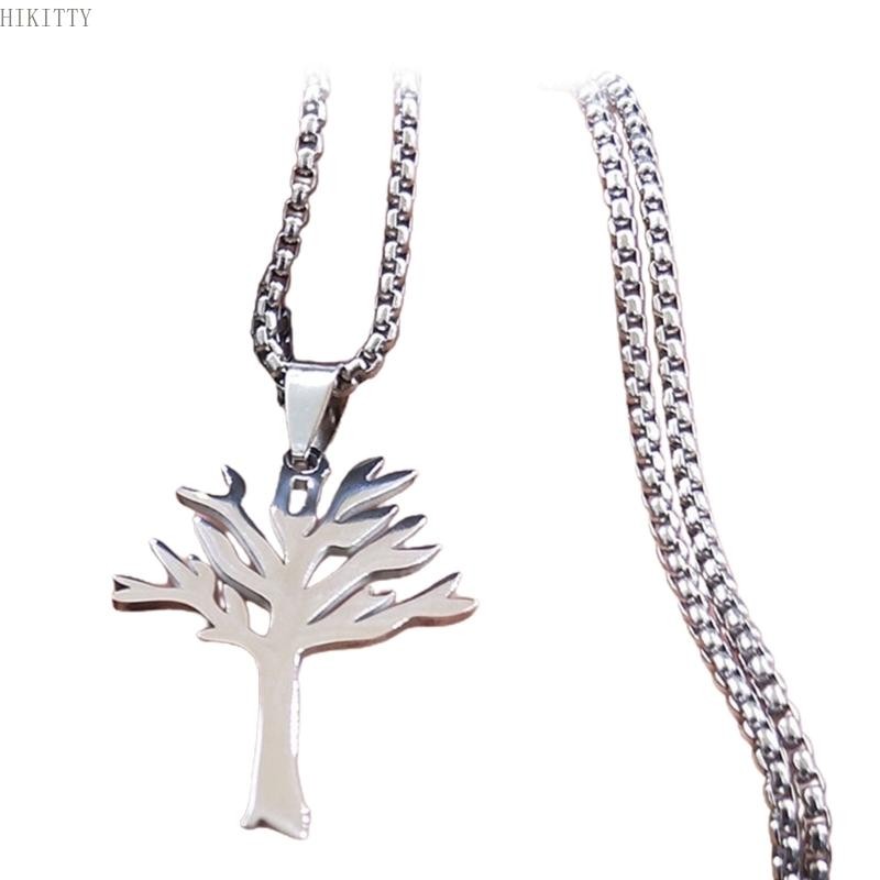 Hik อเนกประสงค์ Life Tree จี้สร้อยคอสแตนเลส Choker ปรับ Neckchain ...