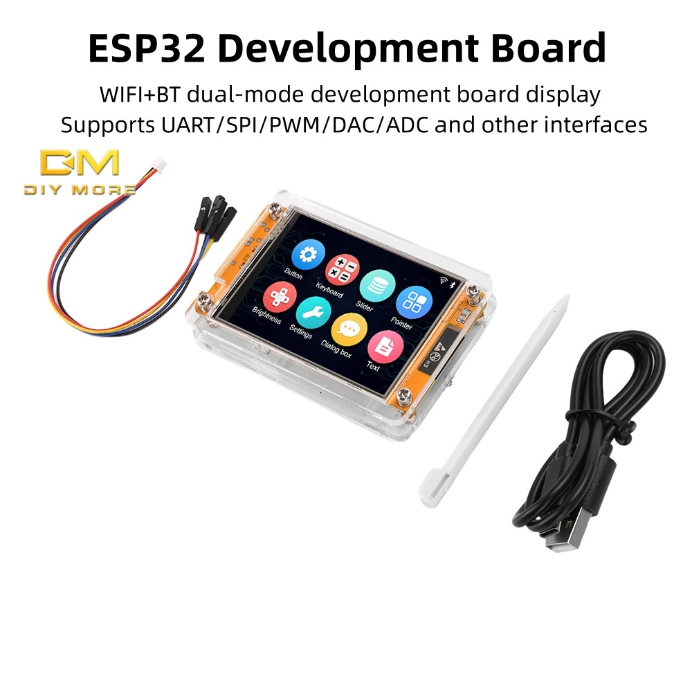 Diymore ESP32 WIFI & บอร์ดพัฒนาบลูทูธ 2.8 นิ้วโมดูล TFT LCD 240*320 ...