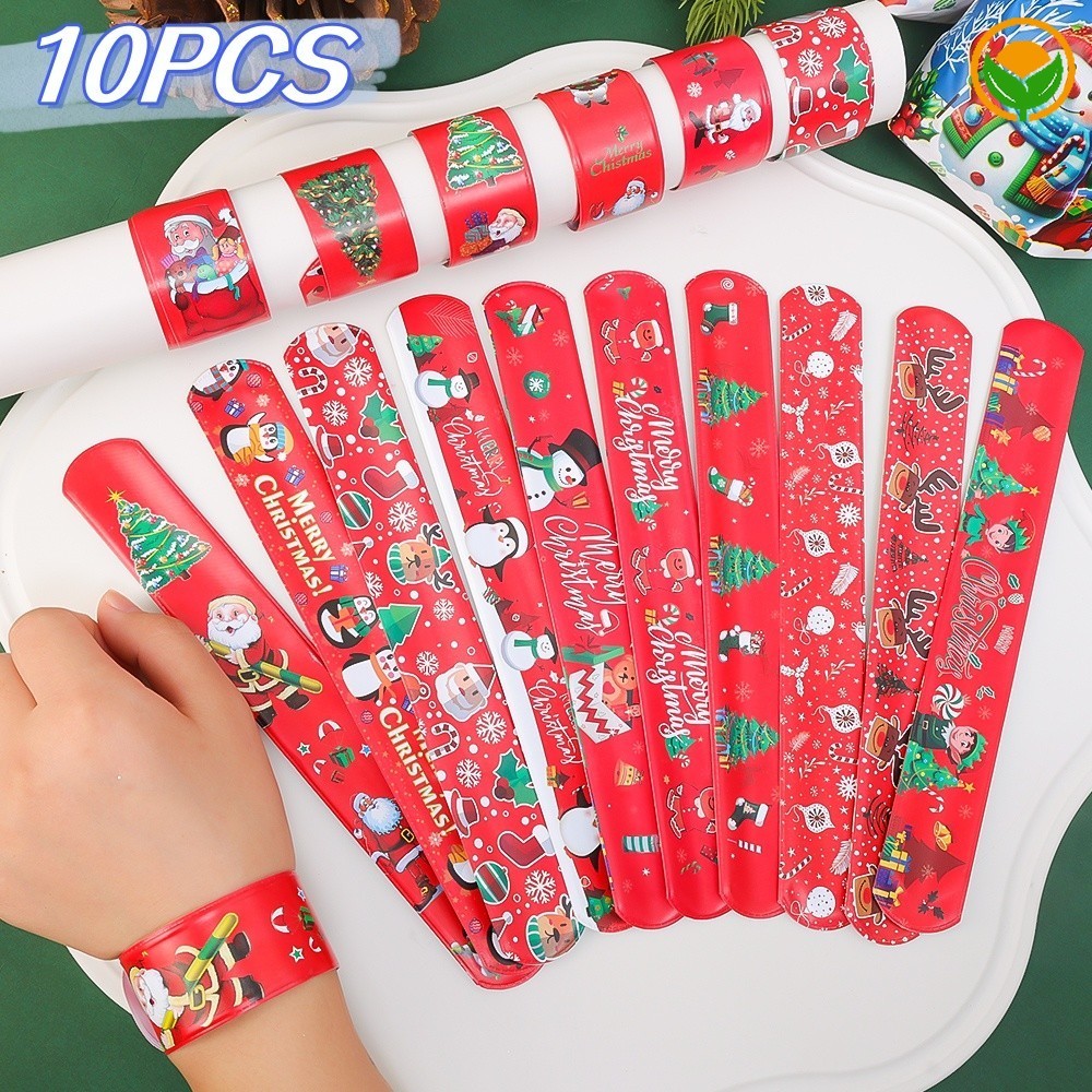 10 ชิ้น Christmas Party เกมแบบโต้ตอบเด็ก Clap วงกลมเทศกาลของเล่น ...