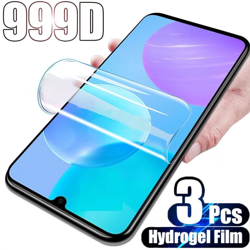 Honor200 200Pro 100Pro 90Lite 3 ชิ้นคลุมทั้งหมด HD Clear Soft Hydrogel ฟิล์มสําหรับ Honor 200 ...